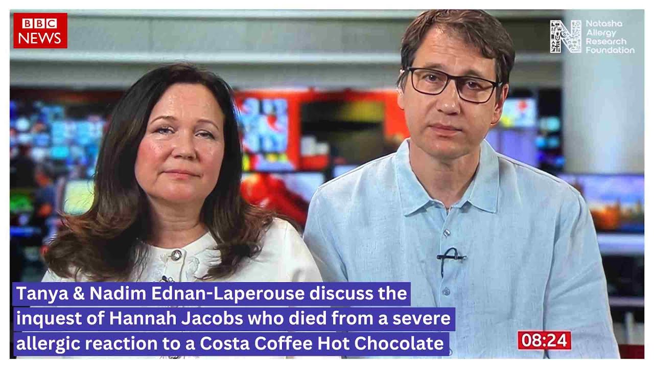 BBC Breakfast, Tanya & Nadim Ednan-Laperouse discuss the Inquest of ...