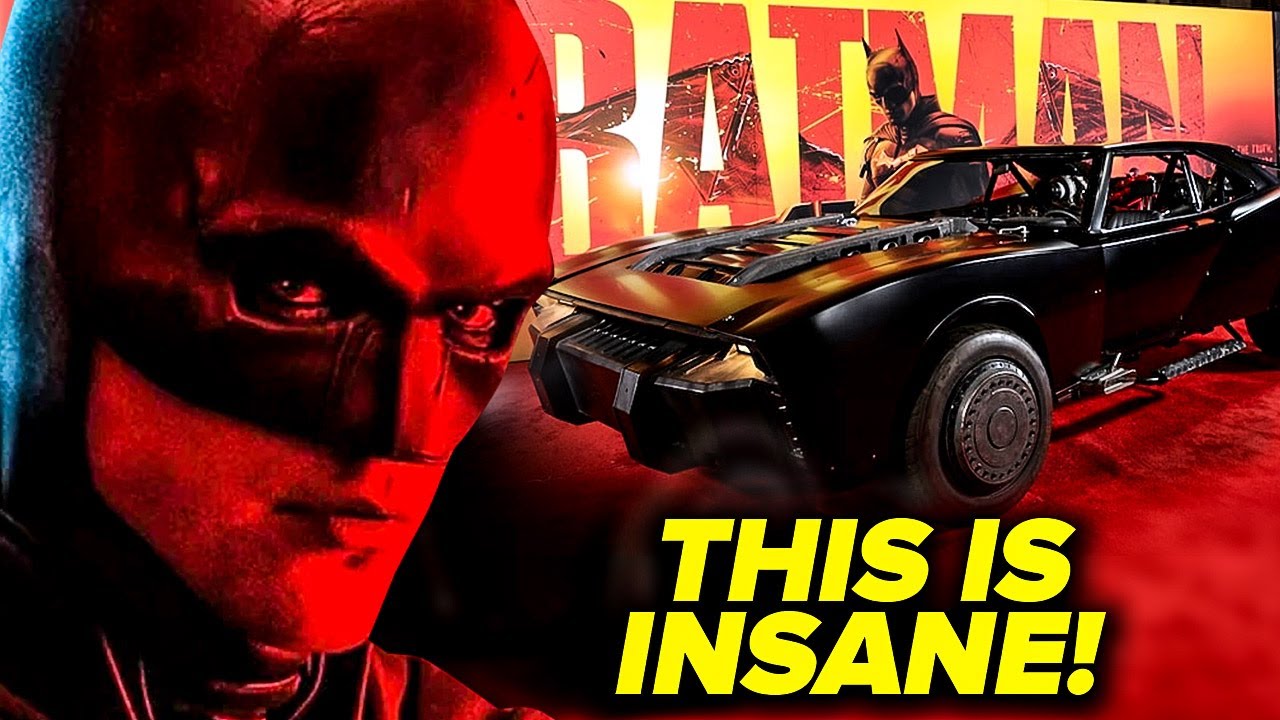 Inside Robert Pattinson's Batmobile in The Batman! - YouTube