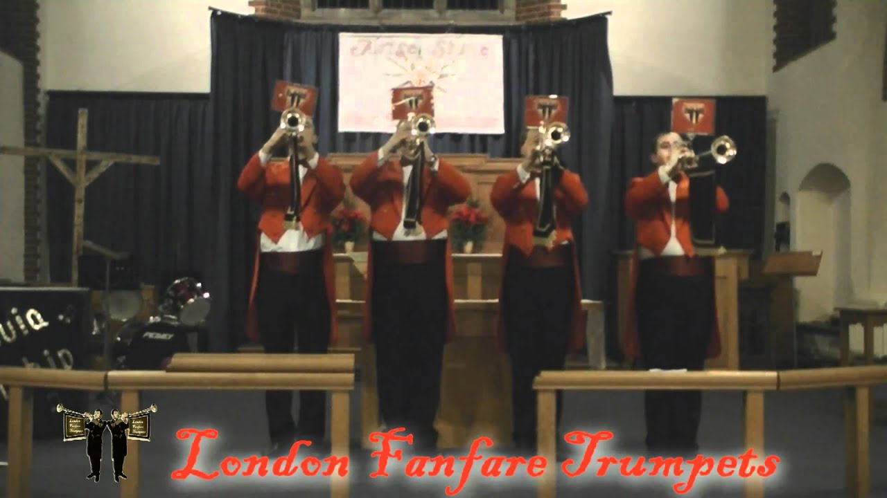 The London Fanfare Trumpets - Fanfare 1 - YouTube