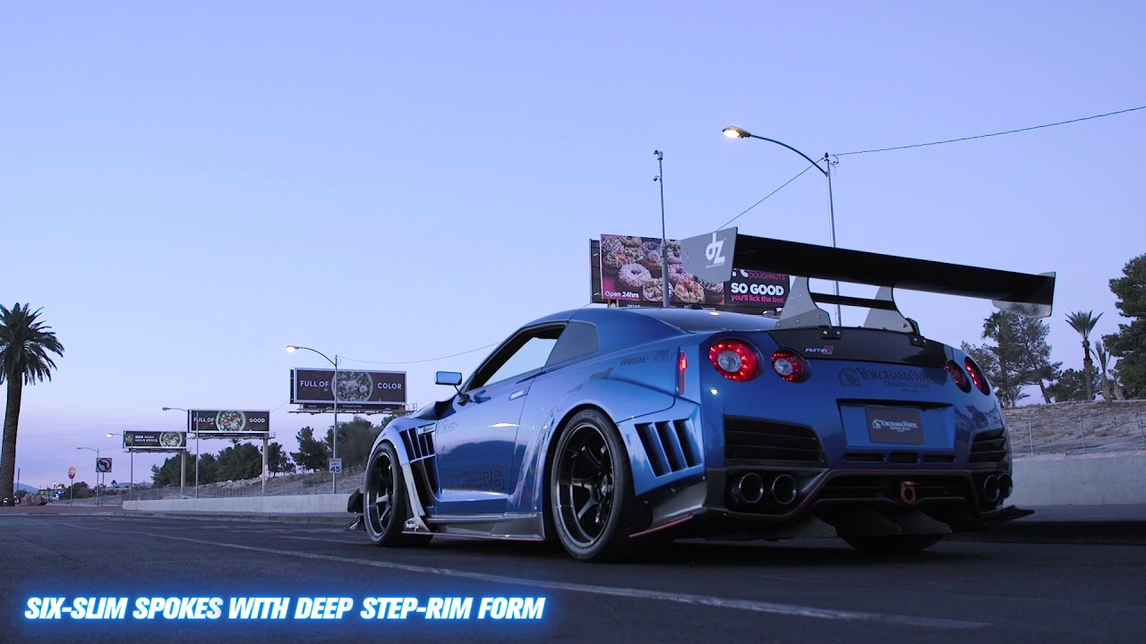 ADVAN Racing R6 x Nissan GTR - YouTube