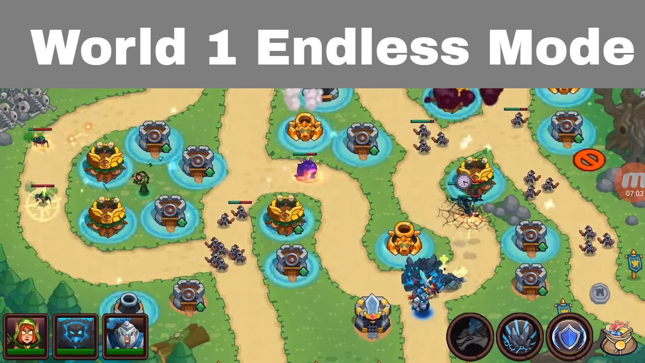 World 1 Endless Mode : Legends TD / Realm Defense | Legends TD Endless ...