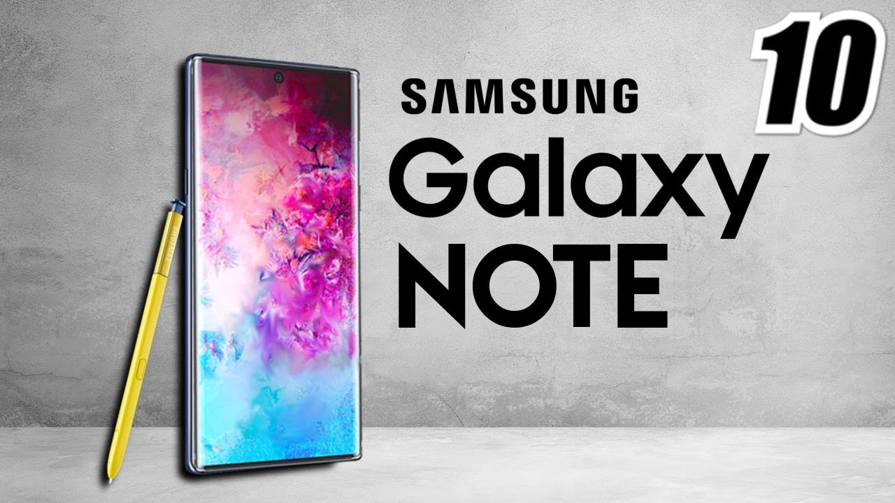 Samsung Galaxy Note 10 - FULL DETAILS! - YouTube