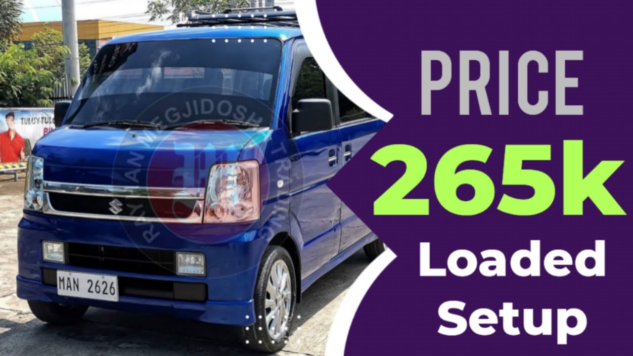 Suzuki Every Wagon DA64W Sporty Model 2022 | Power Sliding Door Fully ...