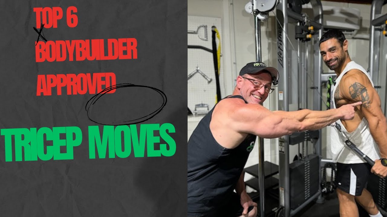 🔥 BEST 6 TRICEP EXERCISES FROM PRO BODYBUILDERS 💪 - YouTube