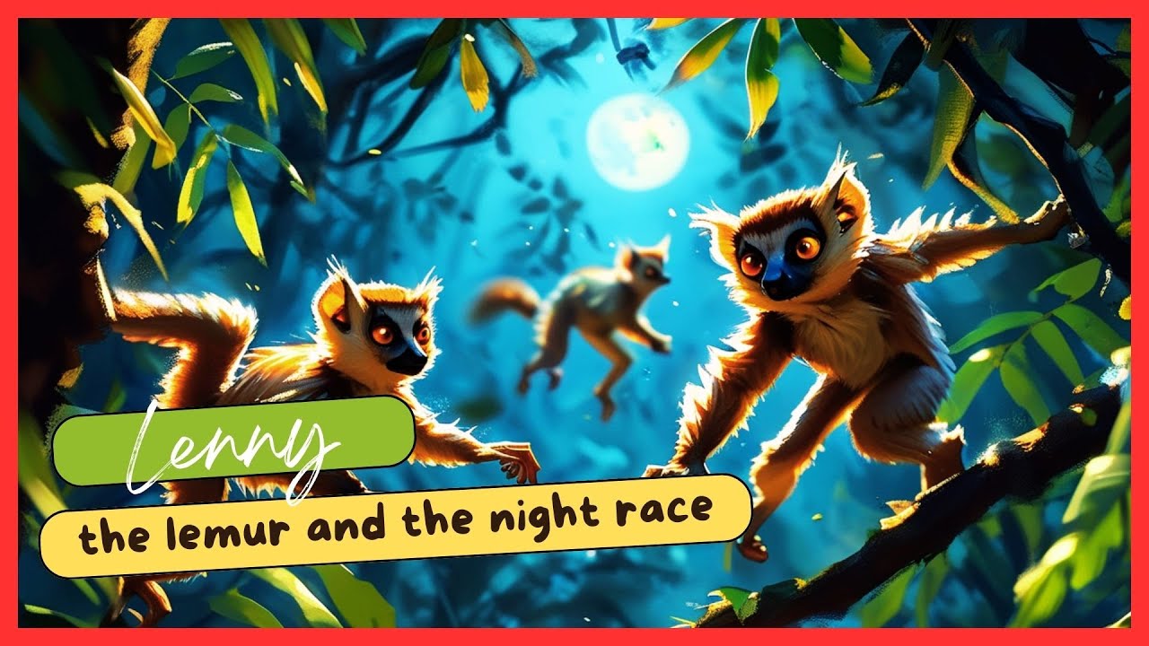 Lenny the Lemur’s Epic Race Against the Night! | Bedtime stories for ...