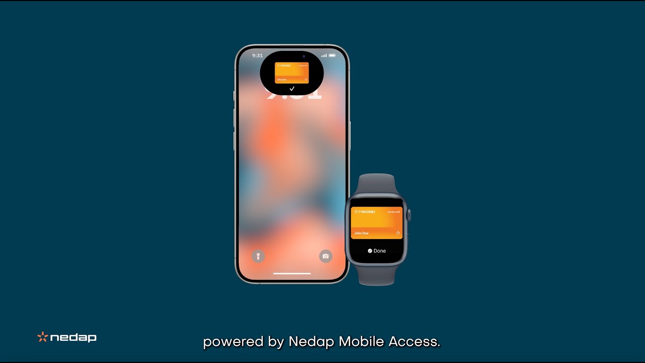 Employee Badge in Apple Wallet, powered by Nedap Mobile Access - YouTube