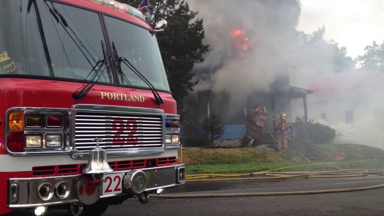 Portland Pre Arrival House Fire 3min IG - YouTube