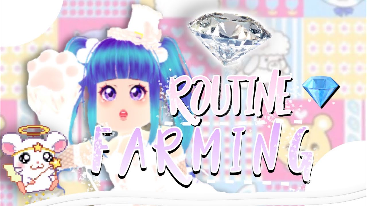 My Diamond Farming Routine || Royale High - YouTube