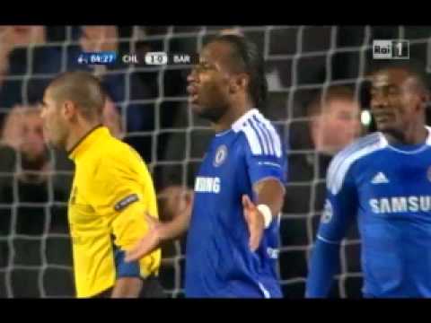 Drogba Barclelone Chelsea 1-0 18-4-2012