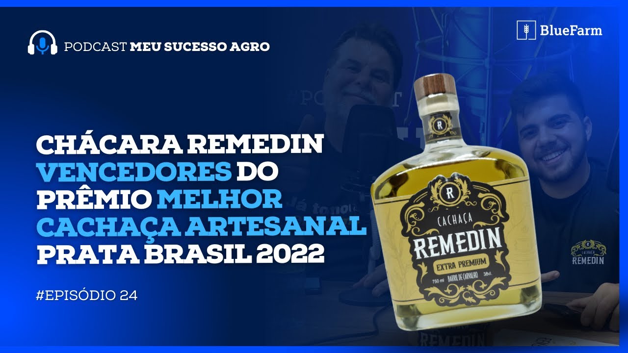 Cachaça Remedin - Vencedores Melhor Cachaça Artesanal 2022 CNA - YouTube