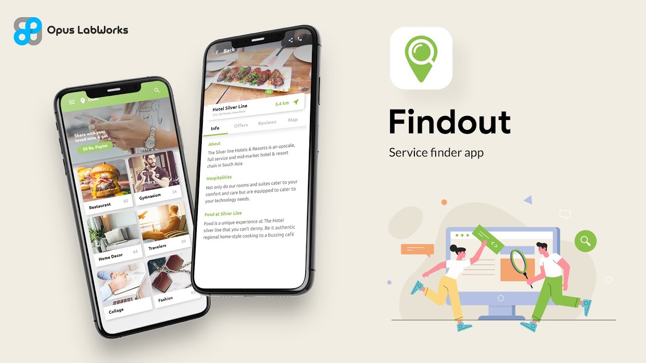Place Finder App| Restaurant & Service Finder| NearBy Places App ...
