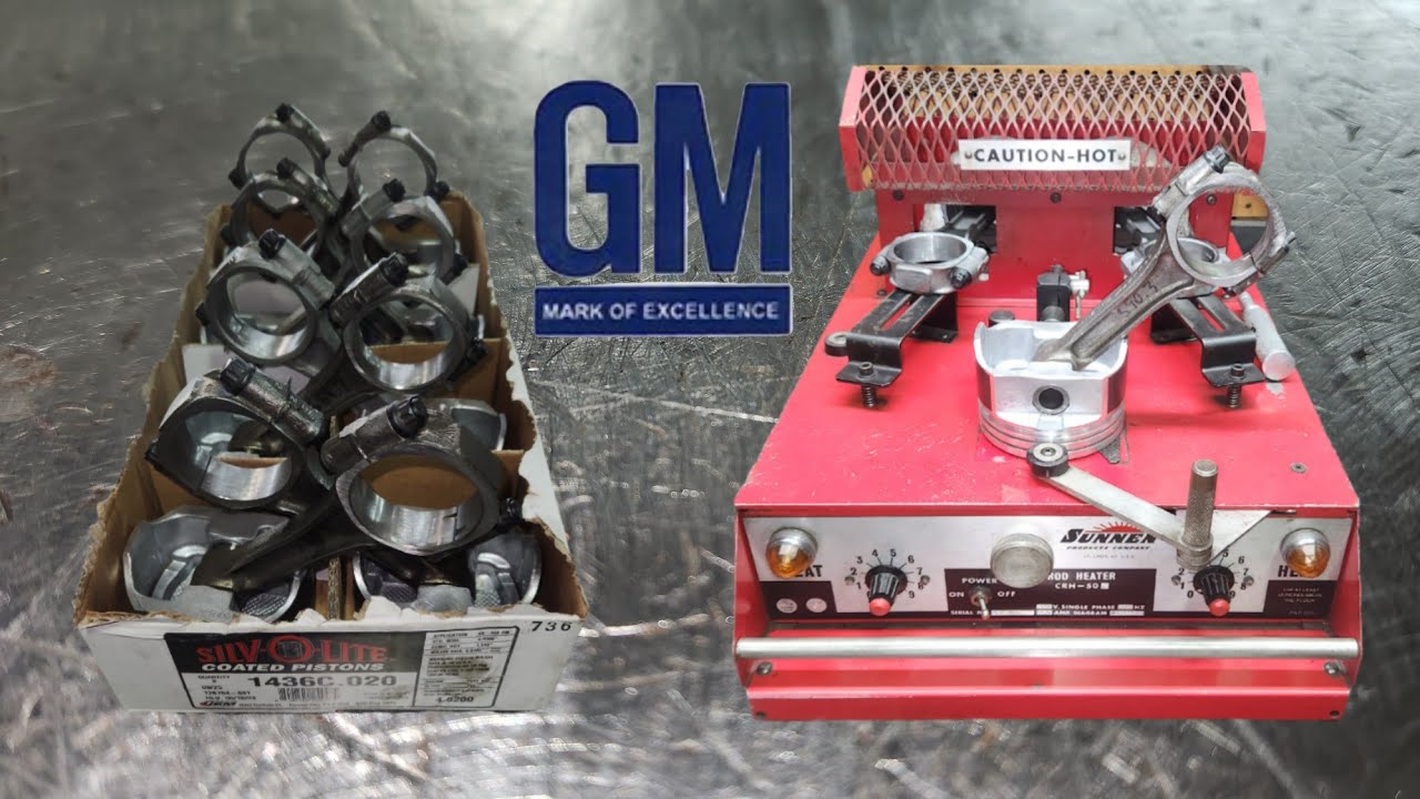 HOW TO HANG AND ALIGN 350 PISTONS AND RODS - YouTube