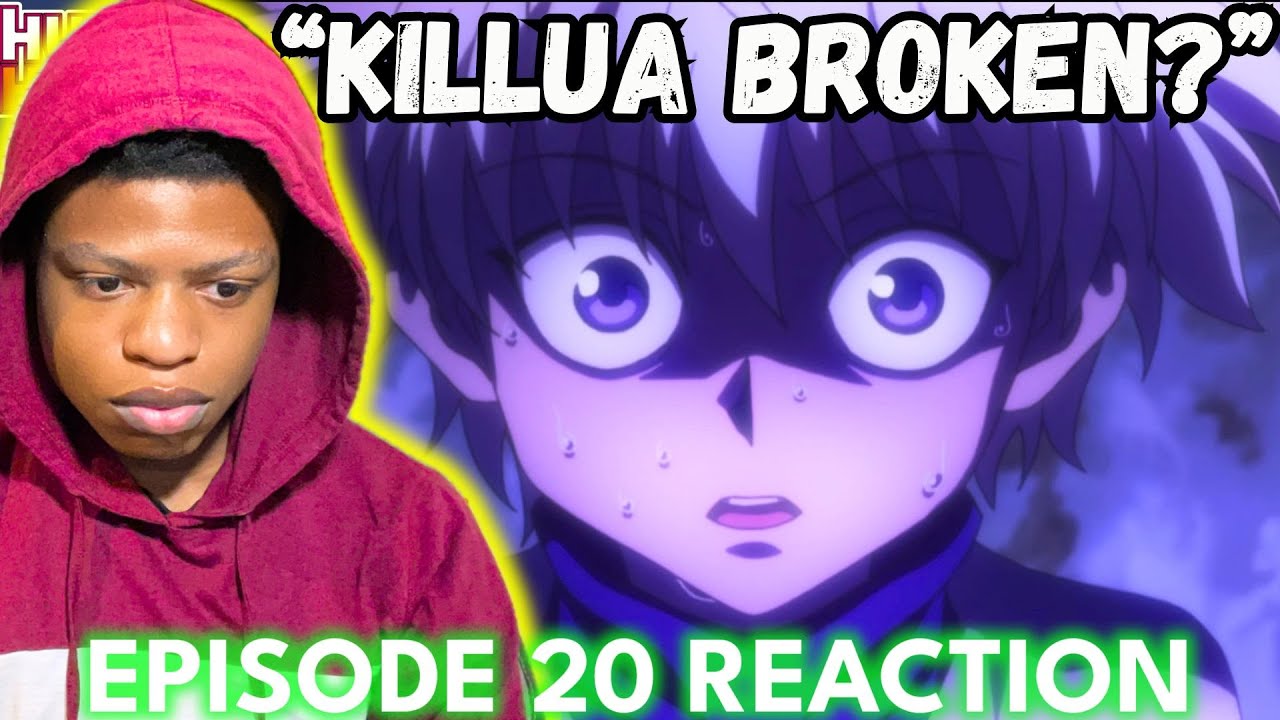 KILLUA DOES WHAT? (Hunter X Hunter EP20 Reaction) - YouTube
