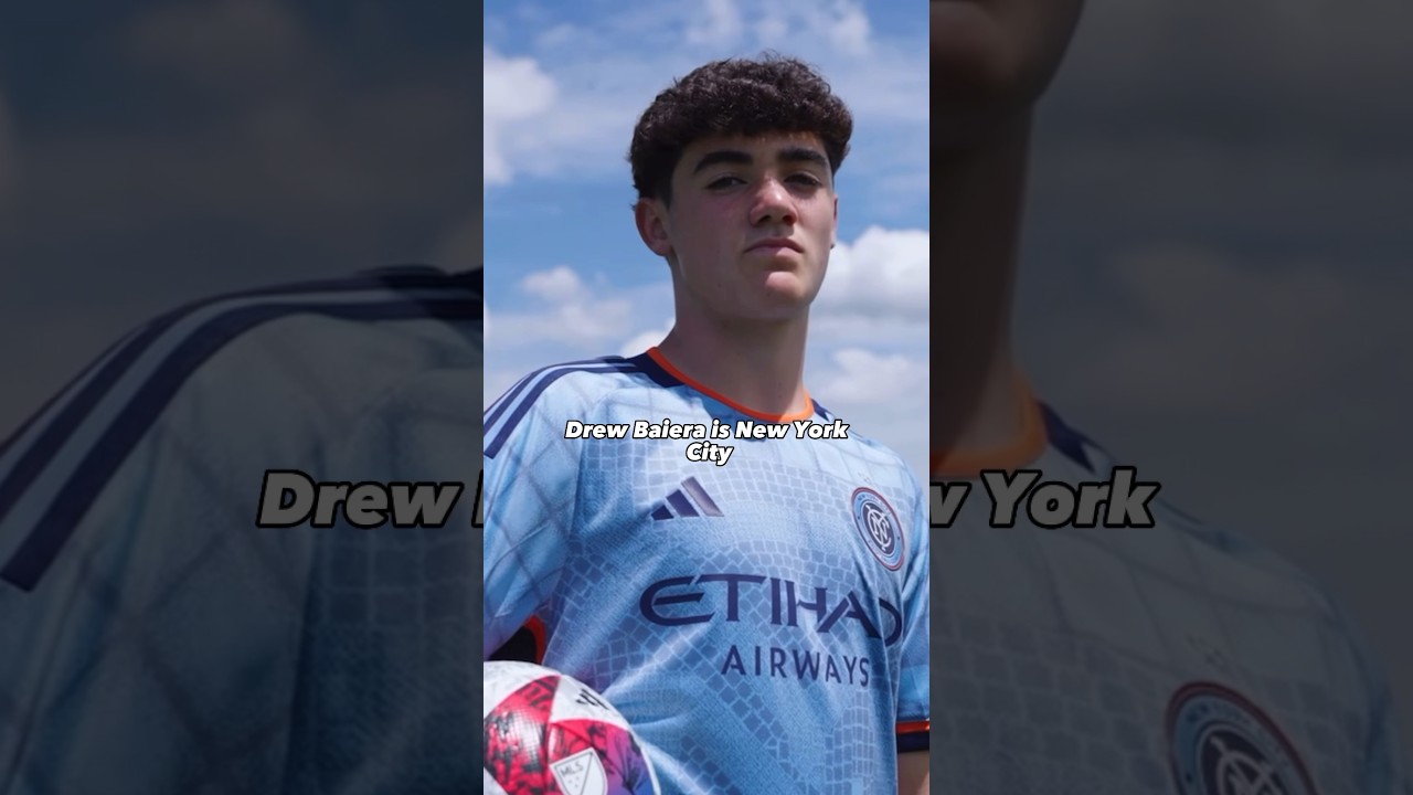 NYCFC sign 16-year-old Drew Baiera 🤯 - YouTube