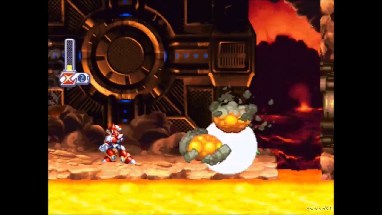 Mega Man X4 - Fase de Magma Dragoon - YouTube
