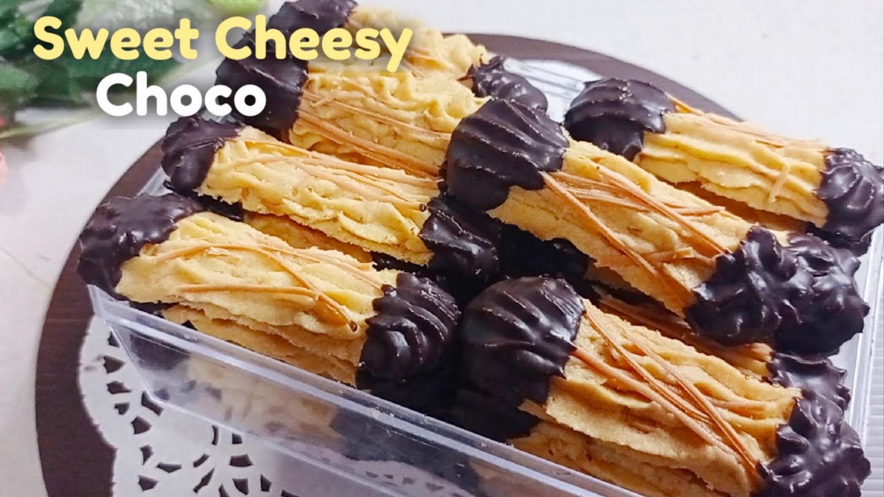 Sweet Cheesy Choco Cookies | Kue Keju Coklat Manis - YouTube