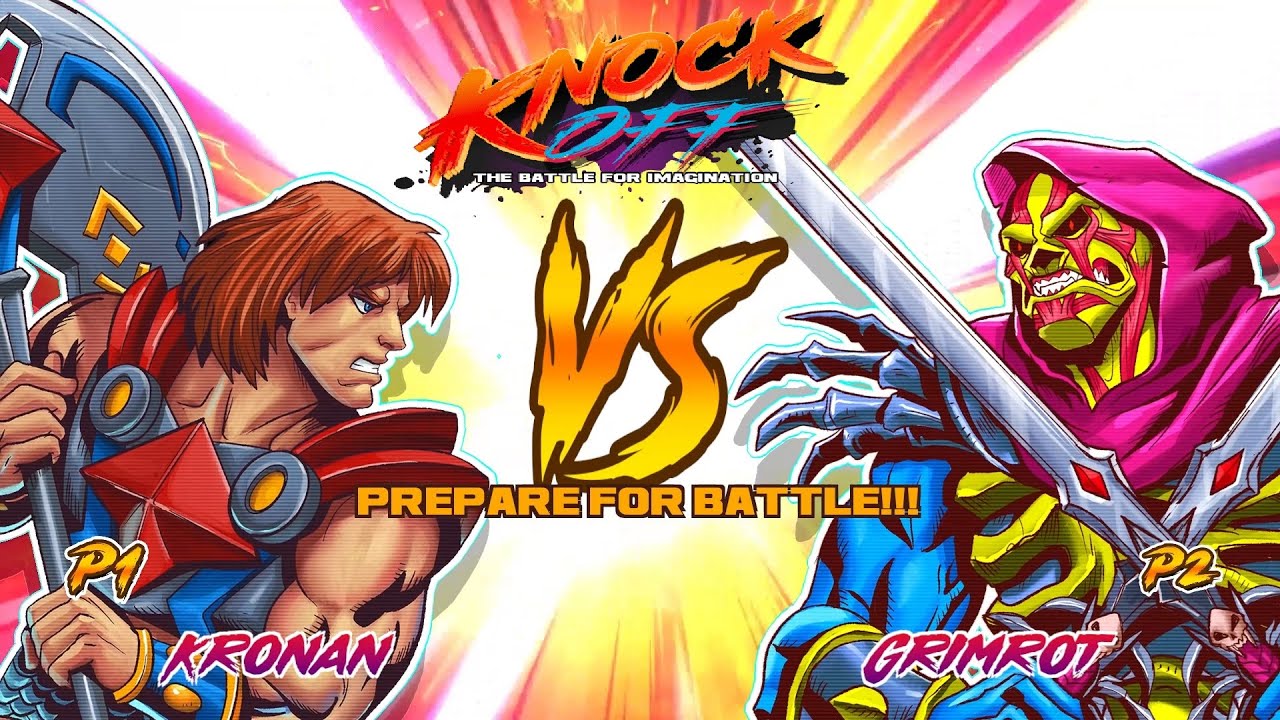 KNOCK OFF - The Battle for imagination (Demo)-Player select, stage ...