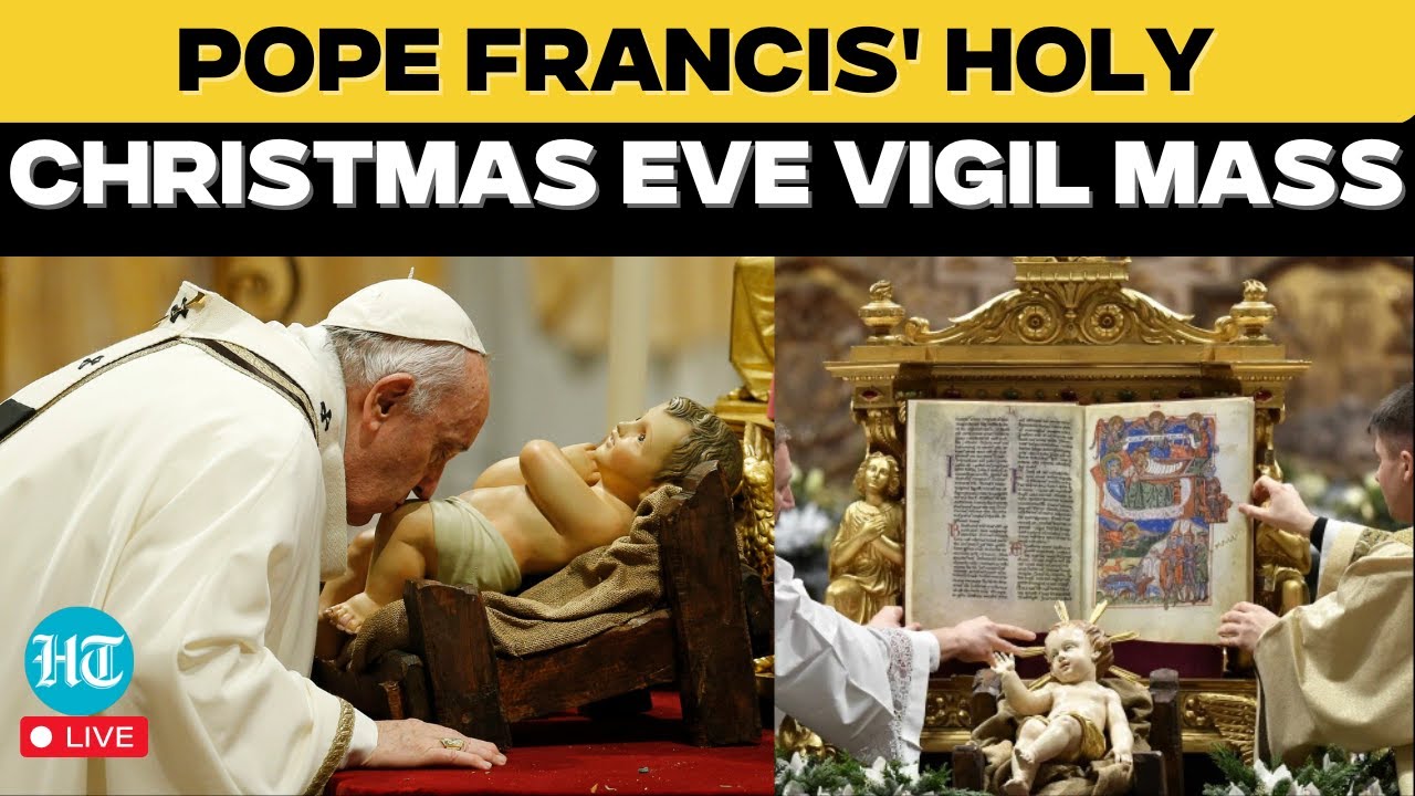 Vatican Christmas Mass 2024 LIVE: Pope Francis Celebrates Christmas Eve ...