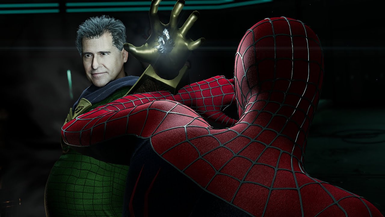 Spider-Man PC - Tobey Maguire Spider-Man VS Bruce Campbell Mysterio ...