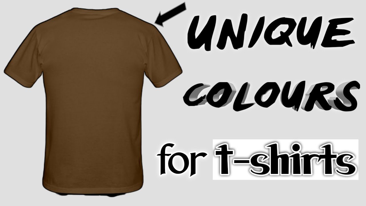 Top 4 Unique T Shirt Colours You Can Try (Hindi) | Colours Of T Shirts ...