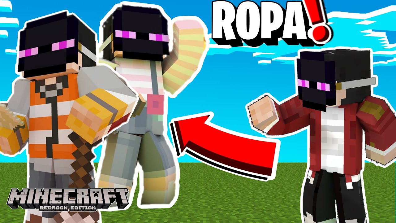 EL MEJOR ADDON DE ROPA!!! minecraft pe 1.20.32 ADDON IC Clothes Addon ...