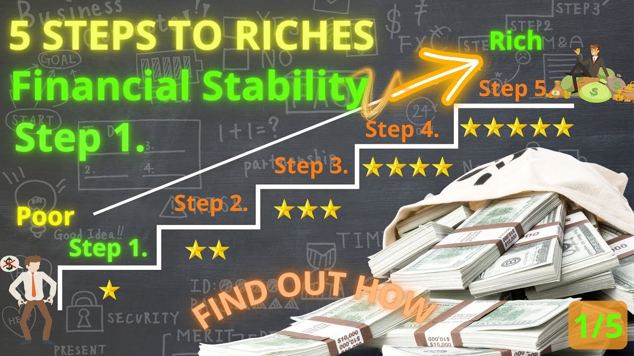 5 Steps to Riches| Step 1. FINANCIAL STABILITY - YouTube