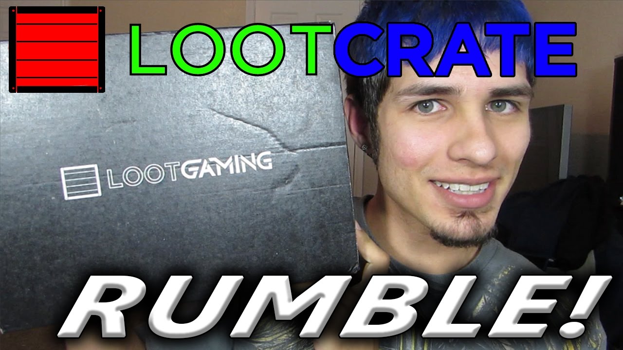 LOOT GAMING: RUMBLE!!! | LOOT CRATE - October 2016 | Unboxing of ...