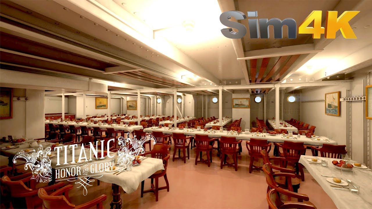 Its Hot Down There - E and F Deck Tour - Titanic Honor and Glory Demo ...