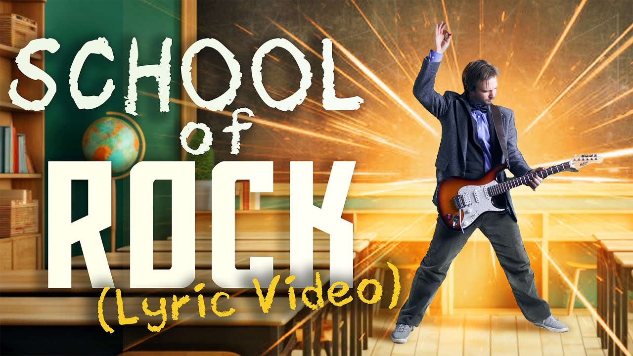 School of Rock (Teacher's Pet) | Jack Black Cover [Lyric Video] - YouTube