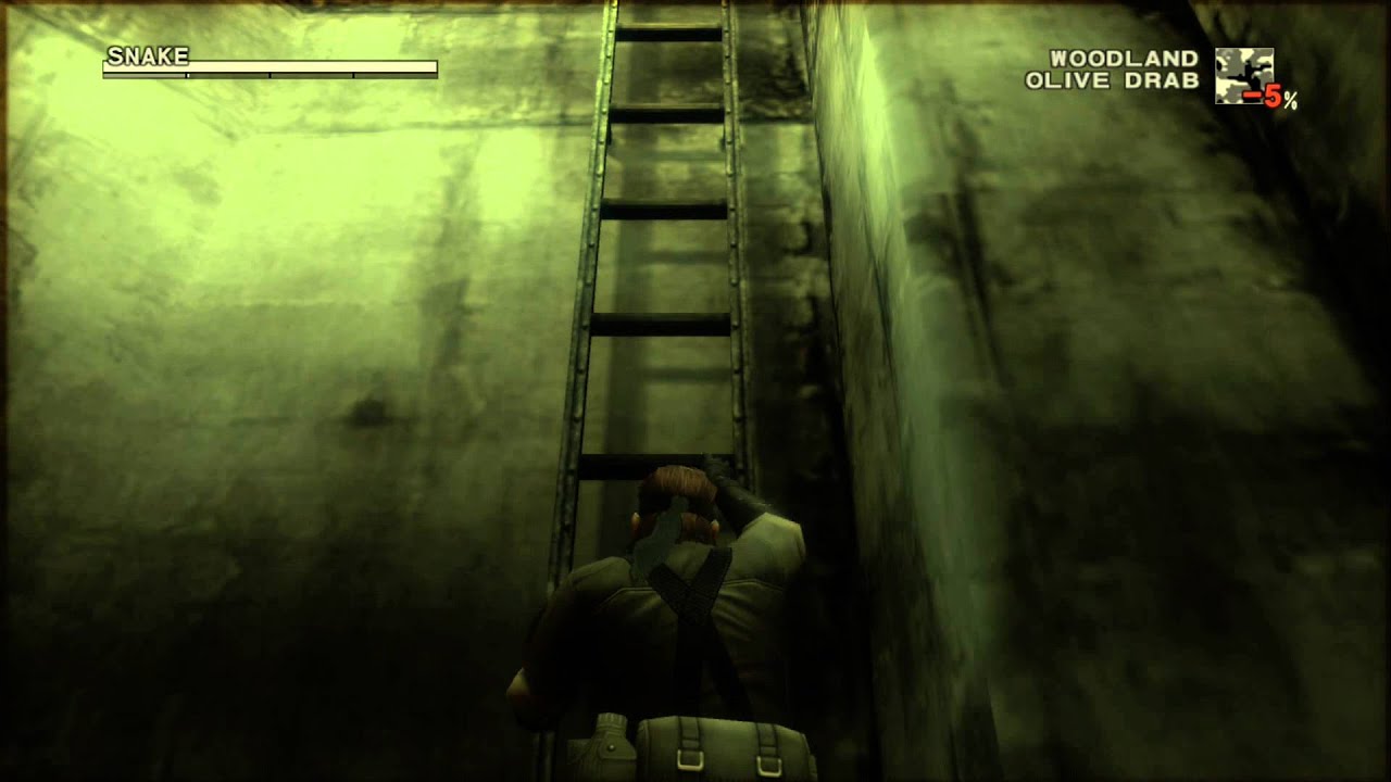 Ladder Scene - Metal Gear Solid 3: Snake Eater HD - YouTube