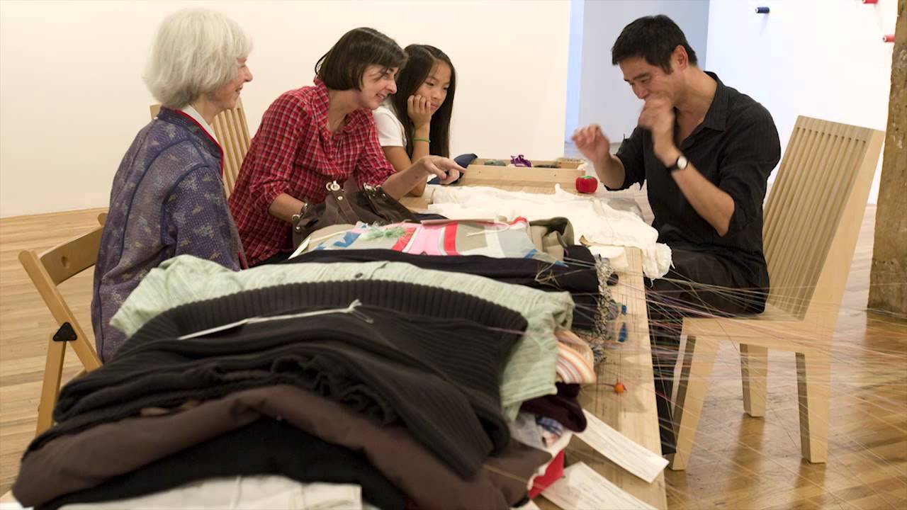 Lee Mingwei: The Mending Project - YouTube