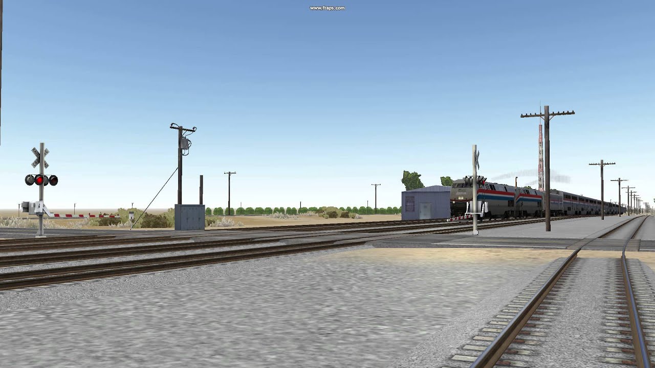 Run8 Train Simulator's New Amtrak Addon - YouTube