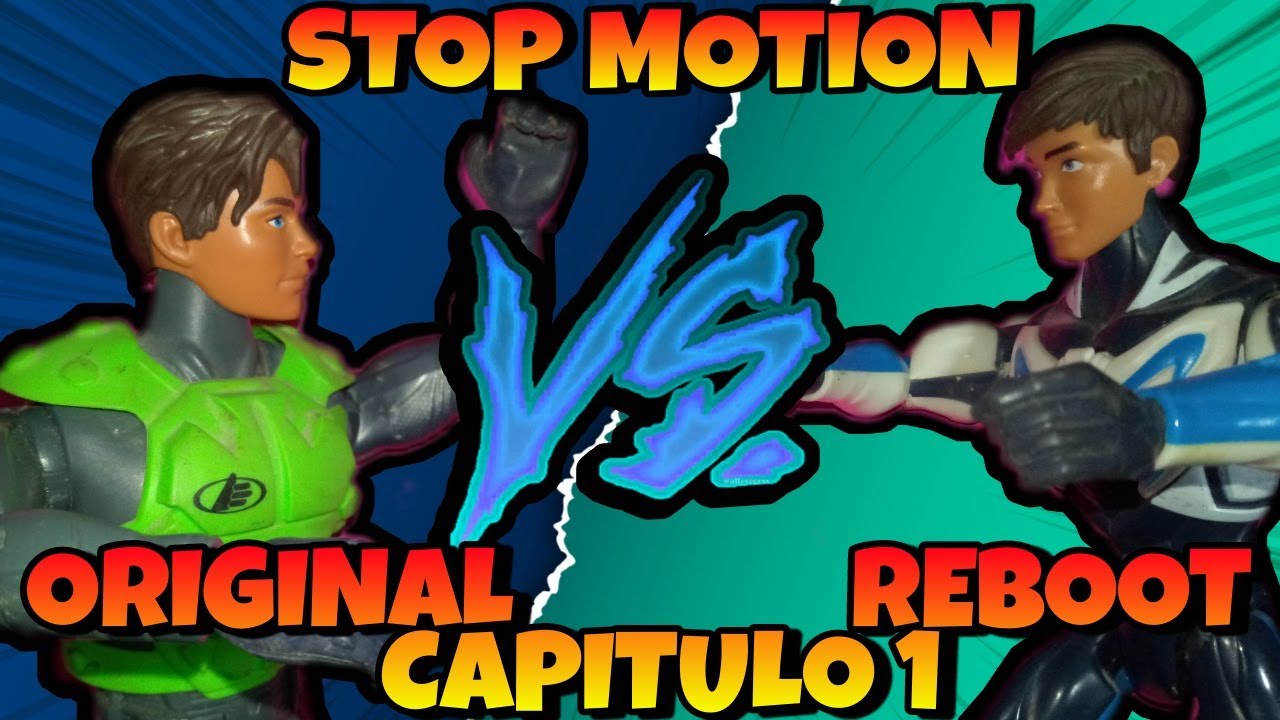 MAX STEEL ORIGINAL VS MAX STEEL REBOOT (STOP MOTION) CAPÍTULO 1 - YouTube