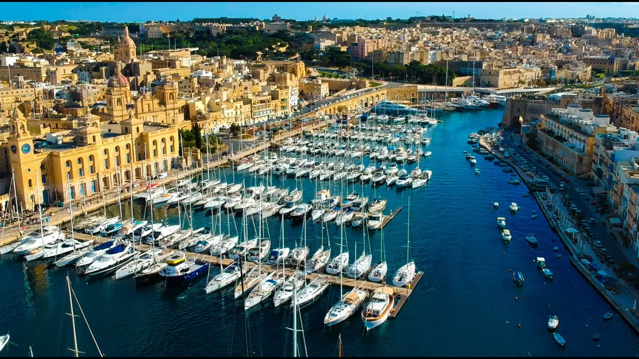 Malta - Aerial DJI Drone cinematic film / footage - YouTube