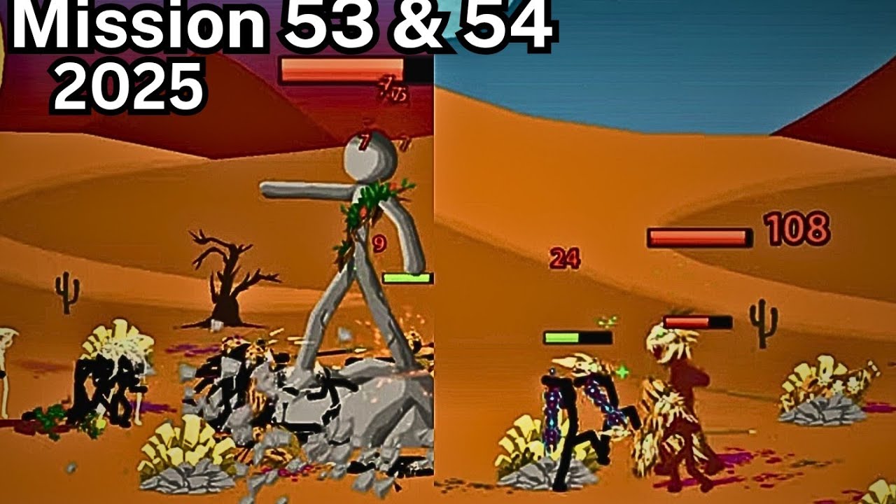 Mission 53 & 54 | Insane difficulty | Stick War Legacy | 2025 - YouTube