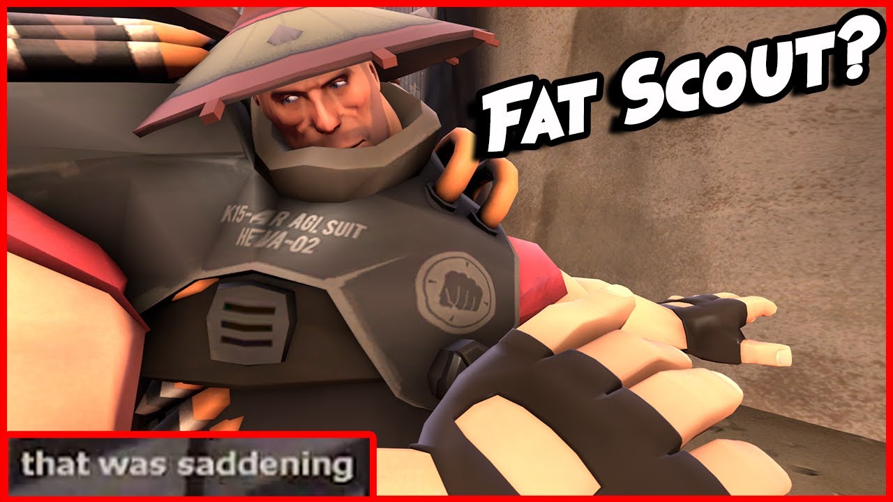 Fat Scout Too Strong! Team Fortress 2 Heavy Gameplay - YouTube