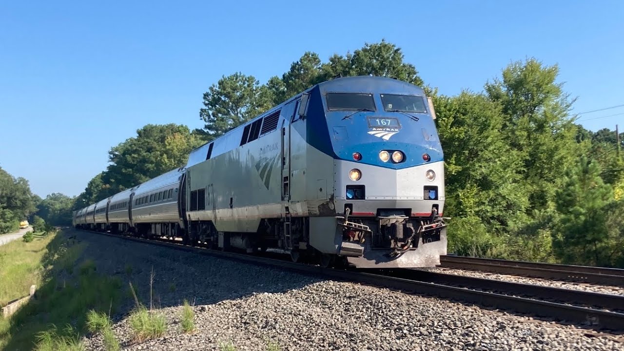 Amtrak, Norfolk Southern, & CSX Trains in Durham, NC - YouTube