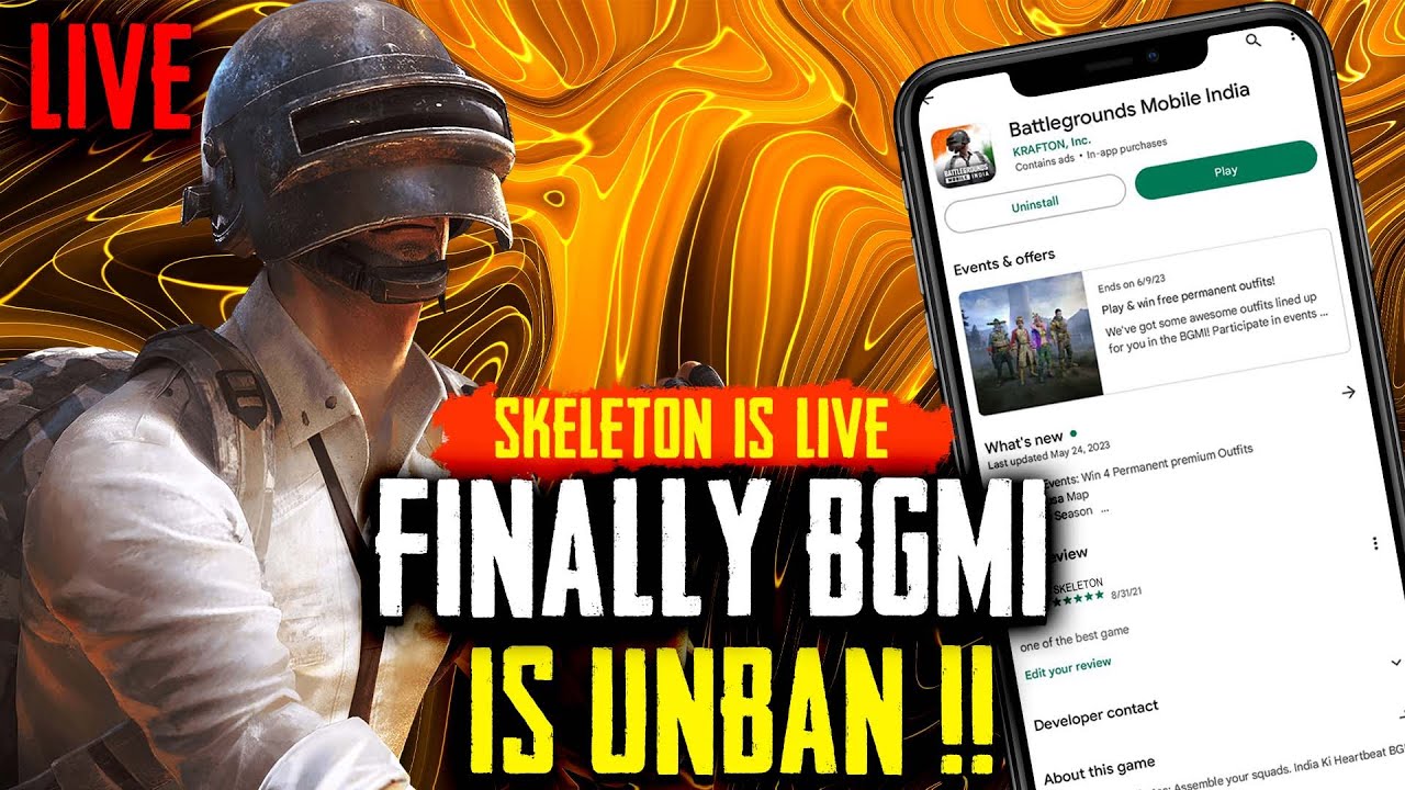 Welcome Back to BATTLE ROYAL of BGMI ./ BGMI LIVE . - YouTube
