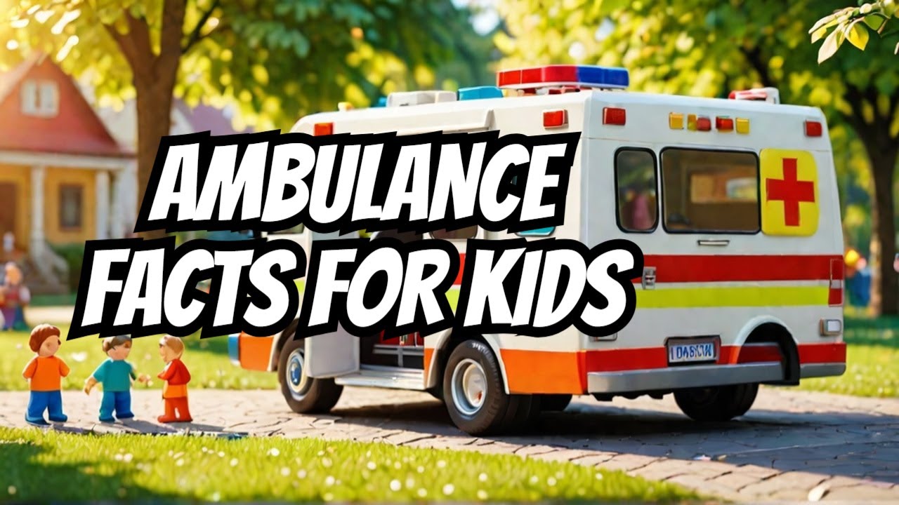 Ambulance Rescue! Fun Emergency Vehicle Facts for Toddlers - YouTube