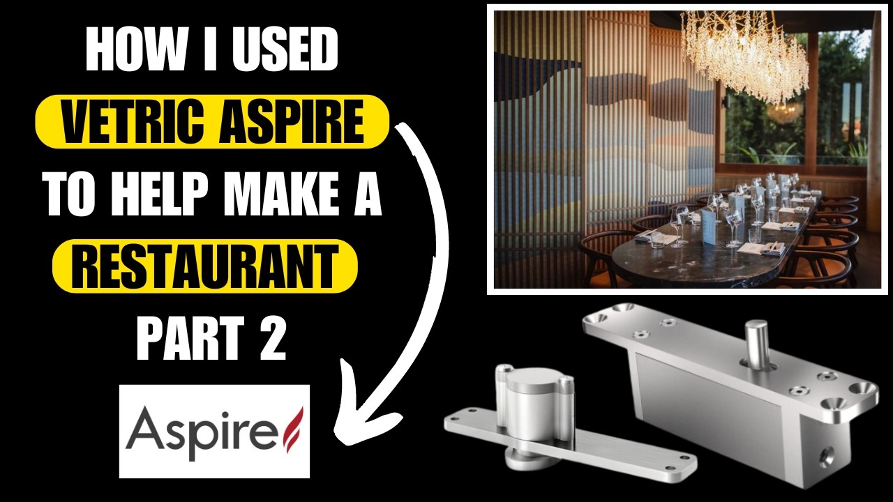 Designing Restaurant Pivot Doors with Vectric Aspire: My FritsJurgen ...