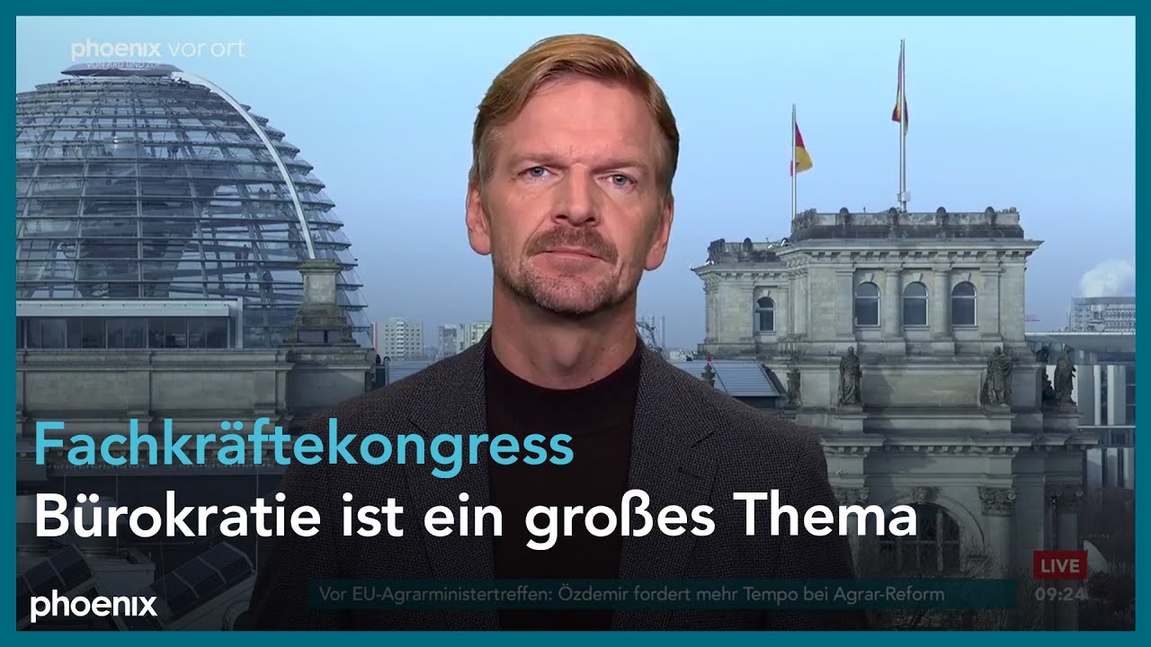phoenix nachgefragt mit Gordon Repinski u.a. zum Fachkräftekongress am ...
