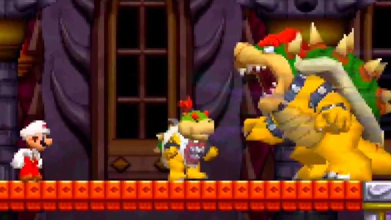 New Super Mario Bros. Walkthrough - World 8; All Star Coins (Nintendo ...