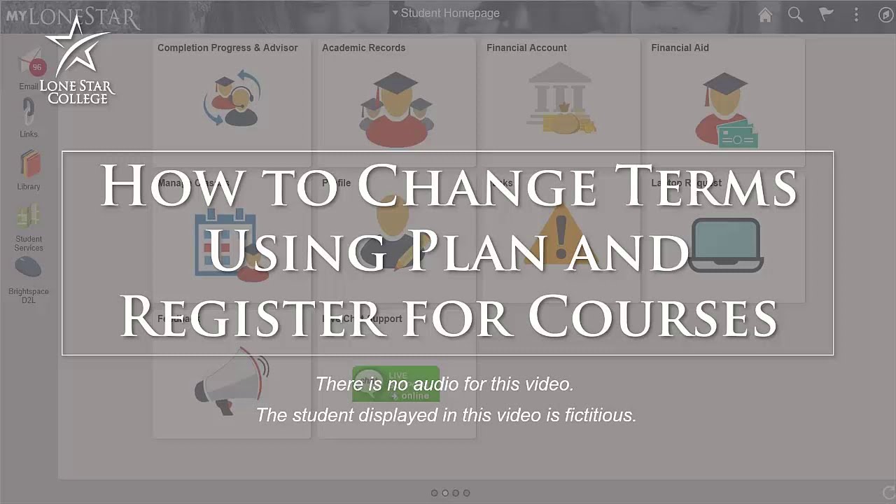Change Terms Using Plan and Register - YouTube