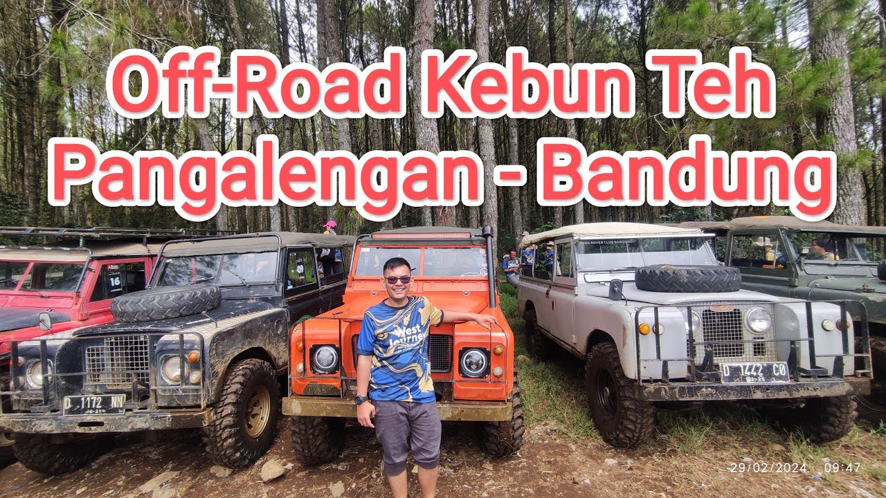 Off-road Pangalengan kebun teh - YouTube