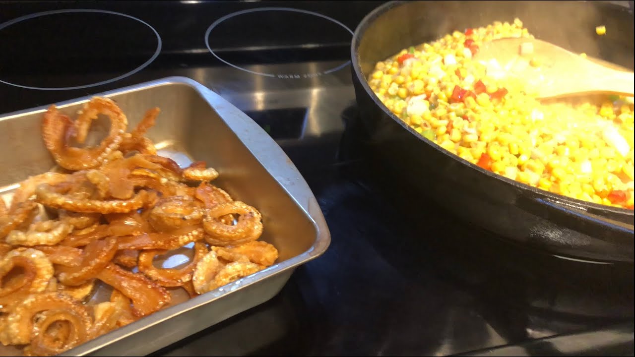 Southern Fried Corn and Fried Fatback Recipe | Skillet Corn Recipe ...