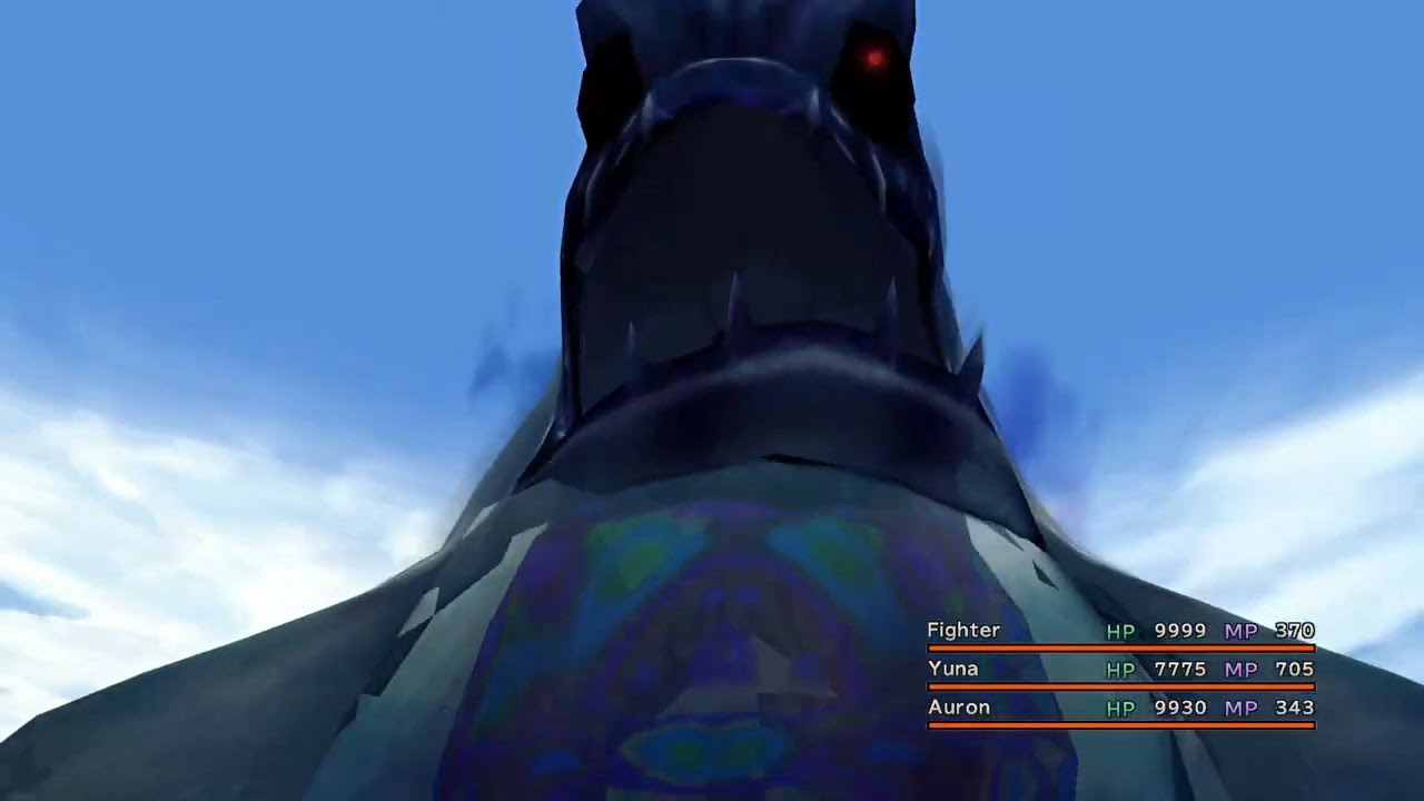 Final Fantasy X - Jumbo Flan at Low-ish level, no Mix or Aeons - YouTube