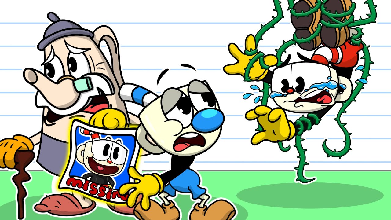 Sad Story, Cuphead Gets Lost In The Forest | Cuphead DLC Animation ...