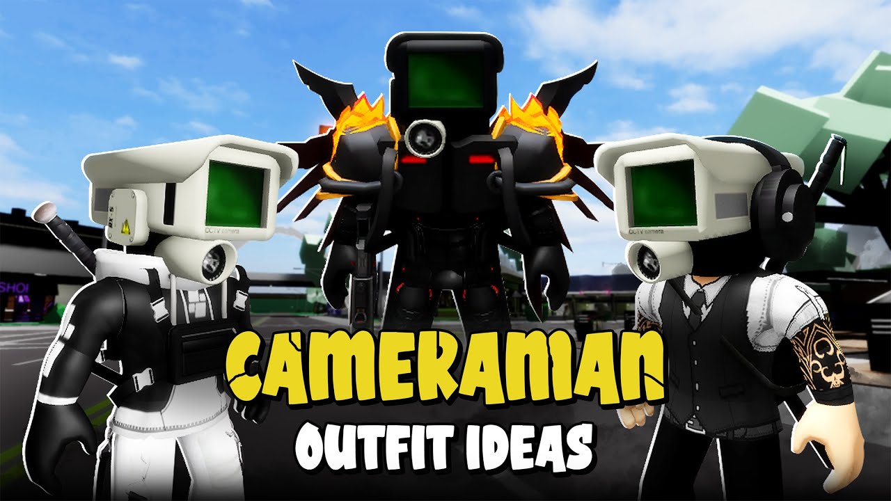 3 CAMERAMAN Outfit Ideas In Brookhaven W/codes (Fanmade) - Roblox - YouTube