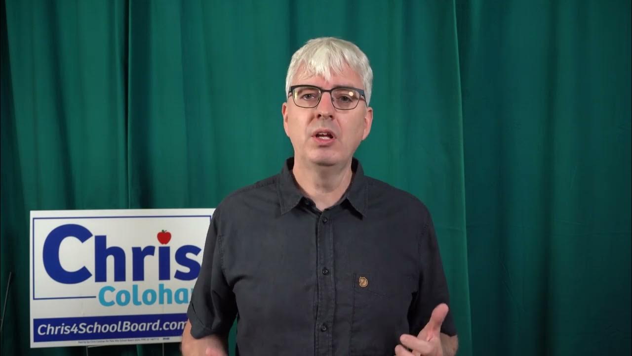 Vote for Chris Colohan for Palo Alto Unified School Board - YouTube