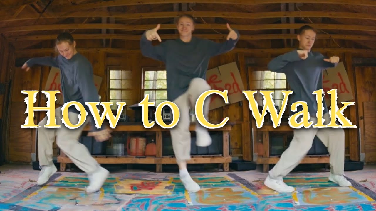 HIP HOP FOOTWORK STEP TUTORIAL (C WALK) - YouTube